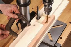 How to Set Up a Mortise Bit on a Drill Press?
